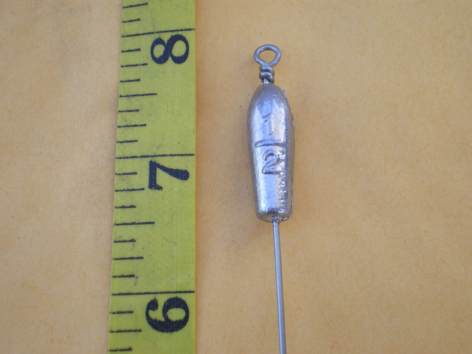 10 PCS. NO SNAG BOTTOM BOUNCER/TROLLING SINKER 1/2 OZ. S. STEEL WIRE ...