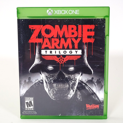 ZOMBIE ARMY TRILOGY MICROSOFT XBOX ONE 2015 HORROR SHOOTER REBELLION | eBay