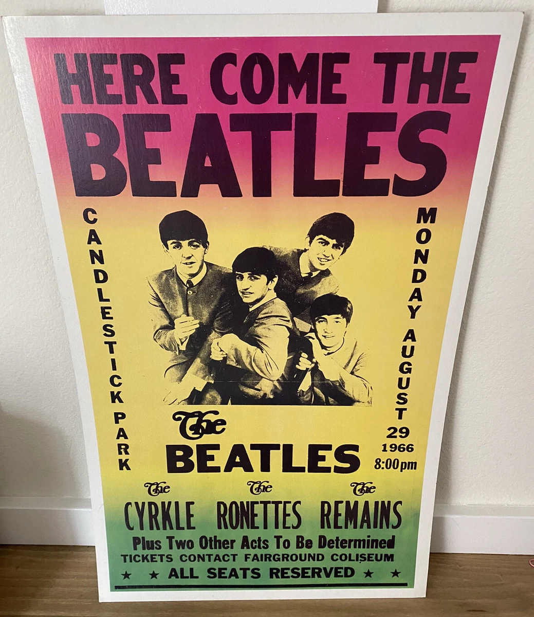 Beatles Concert Poster
