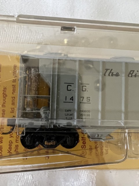 8313 Kadee HO Central of Georgia Covered Hopper for sale online | eBay