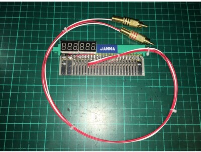Jamma Adapter Fingerboard Voltmeter RCA Output Mono Sound Borne Arcade ...