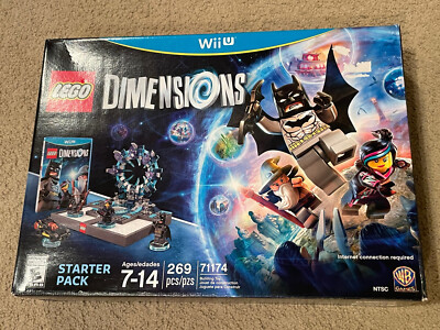 Lego Dimensions Wii Starter Pack 71174 Batman Wyldstyle Gandalf NIB New ...