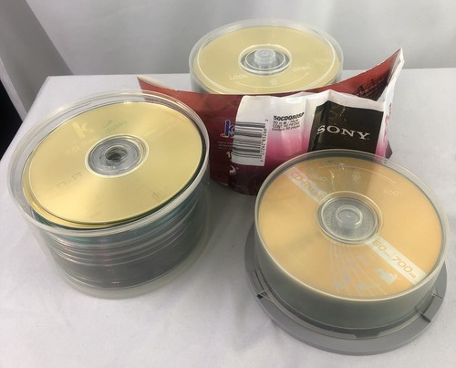 CD Cd-R Disk Misc Brands Recordable Maxwell Verbatim K Hypermedia Sony ...