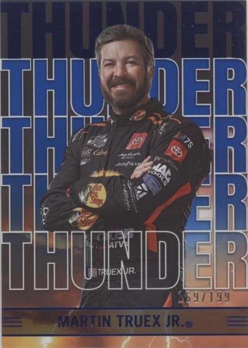 2023 Panini Chronicles - Thunder Martin Truex Jr. #11 Blue /199 for ...