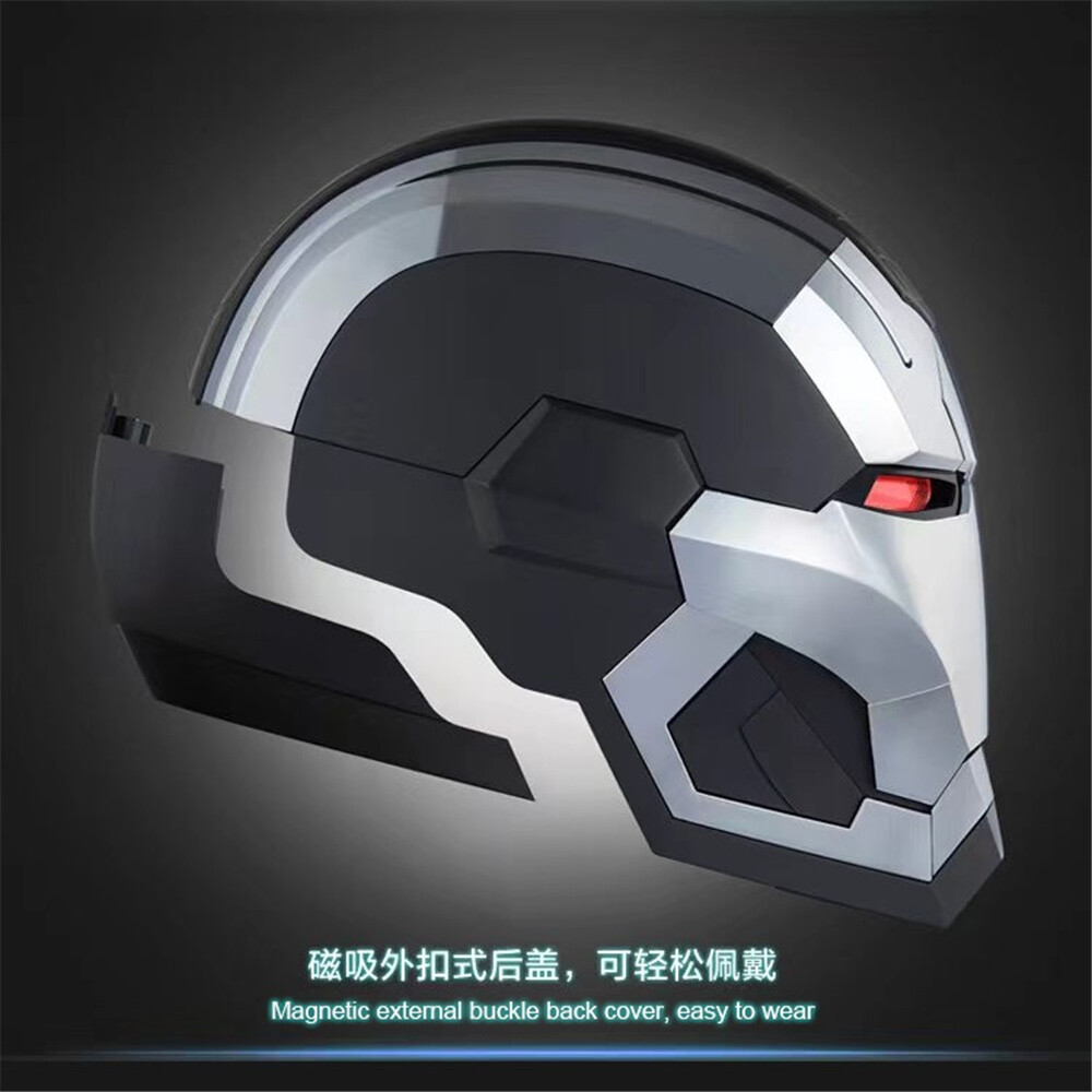 Marvel War Machine Iron Man Helmet Electric Voice Control 1/1 Wearable ...