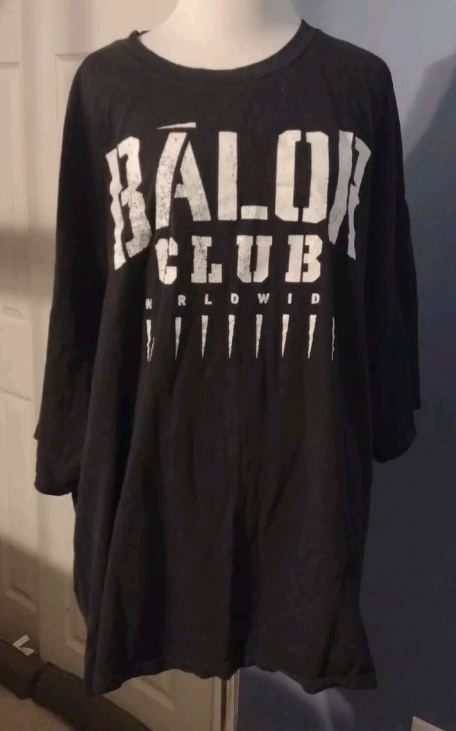 Finn Balor Balor Club Worldwide NXT 5X T-shirt NXT Authentic WWE | eBay