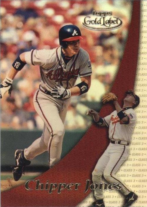 2000 Topps Gold Label - Chipper Jones #16 Class 3 for sale online | eBay