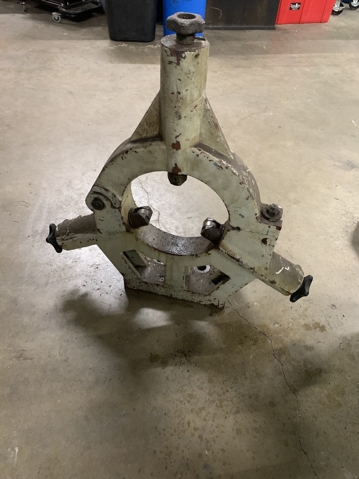 24" Swing Roller Steady Rest 9" Capacity Unknown Brand W/Bed Clamp Mori ...