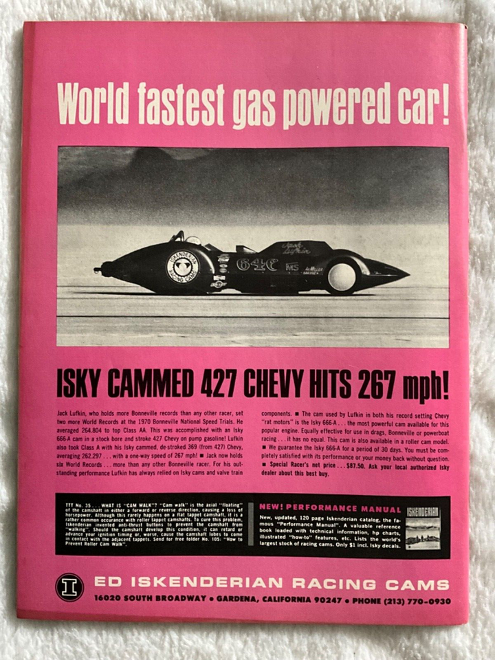 1971 Hi-Performance Cars Motion Maco Shark Judy Lilly Shay Nichols VW ...