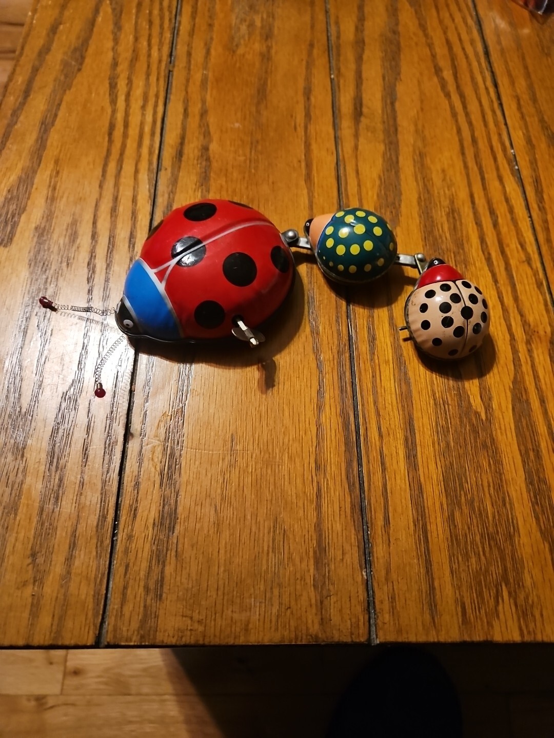 Vintage Lady Bugs Tin Wind Up As Is | eBay