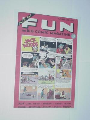 New Fun #1 Poster Jack Woods (1935) by Lyman Anderson DC Comics | eBay