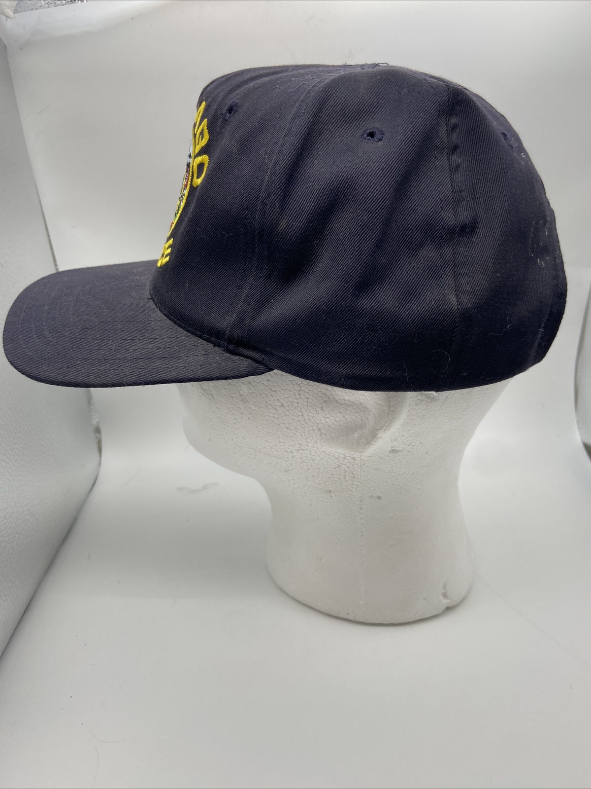 Vintage - Chicago Police CPD Baseball Cap Embroidered… - Gem