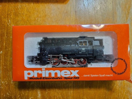 Marklin Primex AC HO 1:87 German BR-81 STEAM LOCOMOTIVE #3196 w Hopper ...