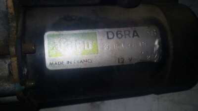 D6RA Démarreur pour CITROEN ZX 1.6 / 1.6i Avantage 1991 130347 | eBay