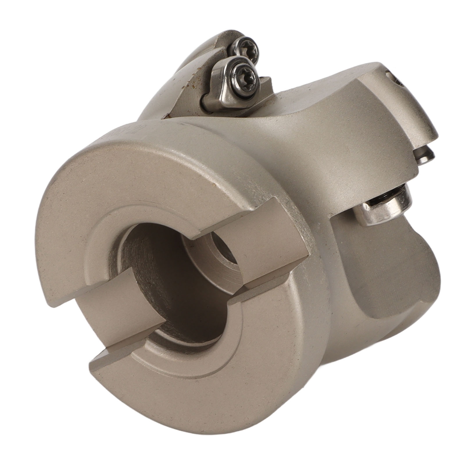 4 Flute Face Mill Head Spiral Offset 40Cr CNC Milling Cutter Tool For ...