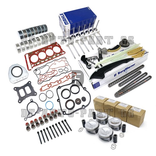 OEM Engine Rebuild Overhaul Valves Kit For VW Audi S3 TTS Golf R MK7 2. ...