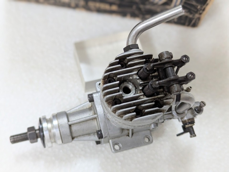 OS FS-60 4-Stroke Engine Open Rocker Type Vintage Model Airplane Engine ...