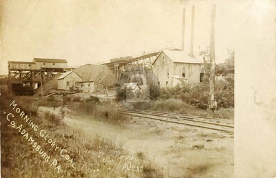 Adamsburg PA Morning Glory Coal Co Westmoreland County RPPC Photo ...