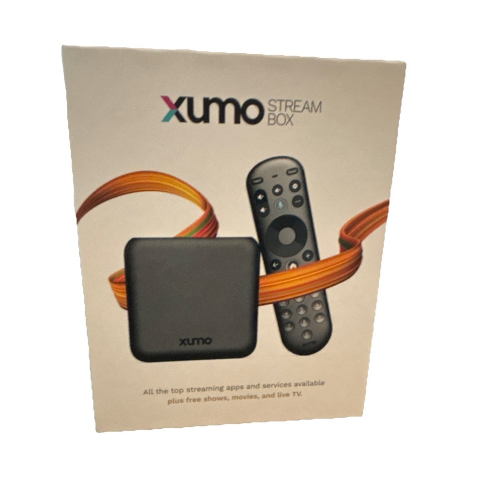 Xumo Stream Box SCXI11BEI 4K UHD Wi-Fi Ethernet HDMI Advanced Voice ...