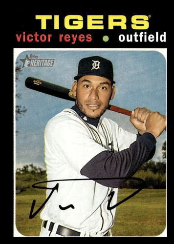 2020 Topps Heritage #192 Victor Reyes Detroit Tigers | eBay