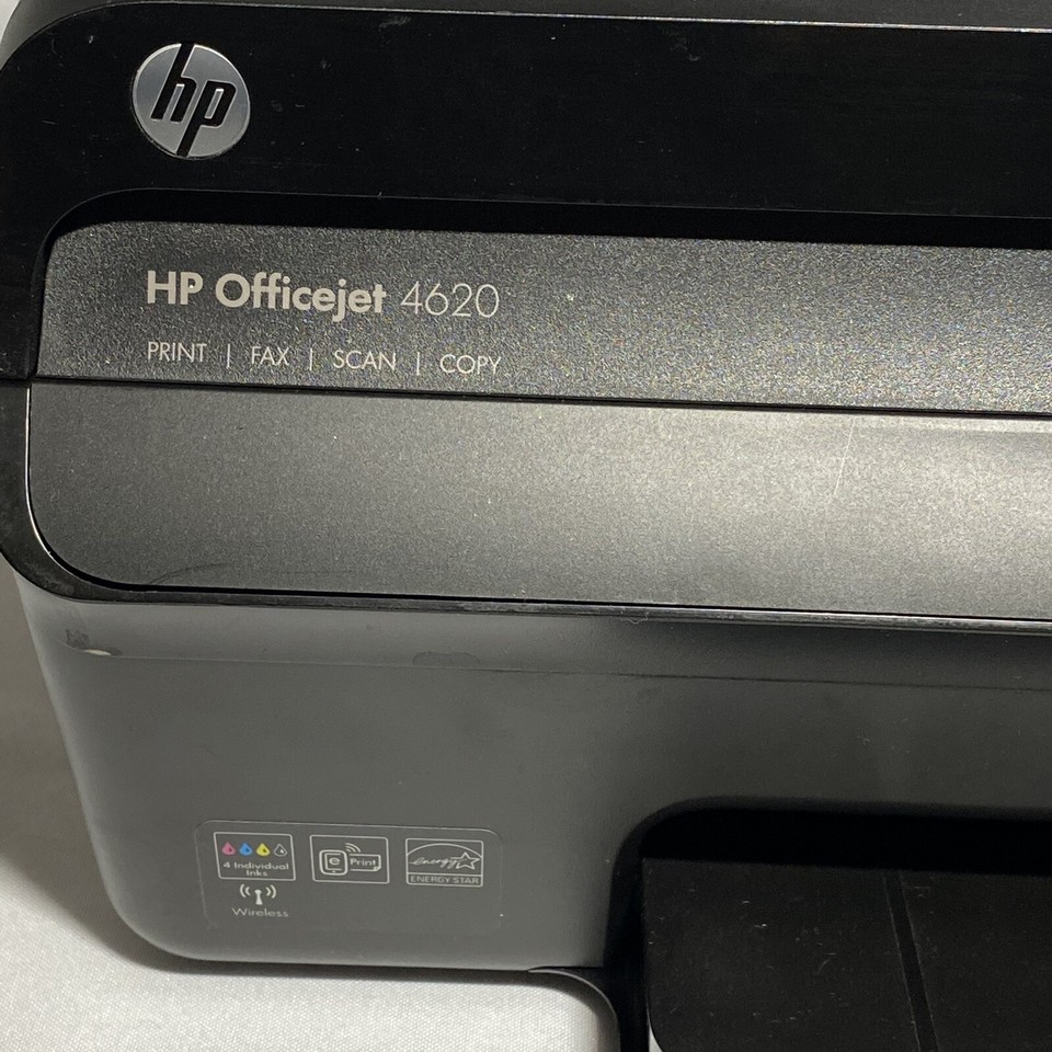 HP Officejet 4620 All in One Inkjet Color Printer Fax Scan Copy See ...