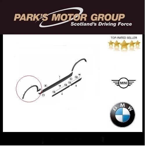 BMW X3 F25 Right Front Driver Wheel Arch Cover 7210082 21.2 for sale ...