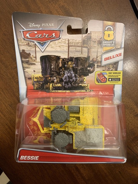 Disney Pixar Cars Movie Bessie Deluxe Road Paving Machine Diecast ...
