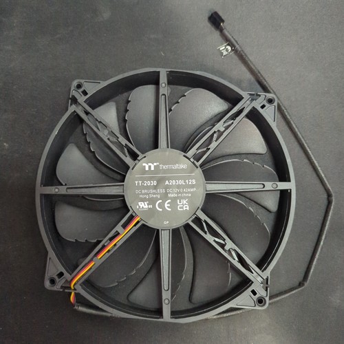 Thermaltake TT-2030 200mm DC Brushless computer case fan - NEW ...