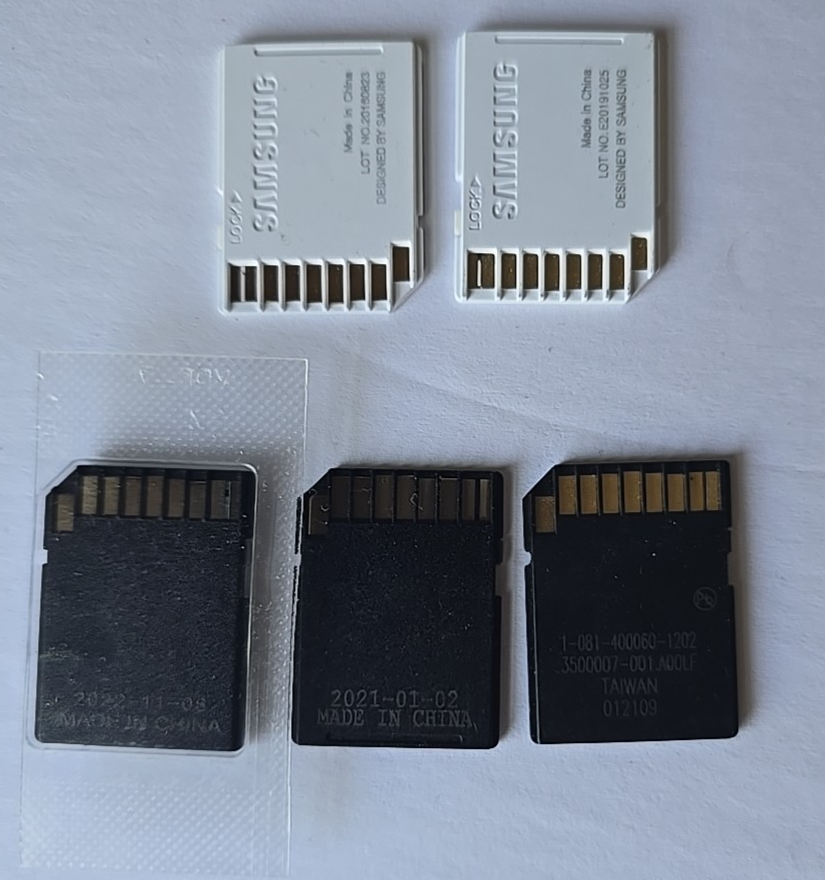 Micro SD Memory Card Adapters for SDHC SDXC Multi Brands LOT of 5 New ...