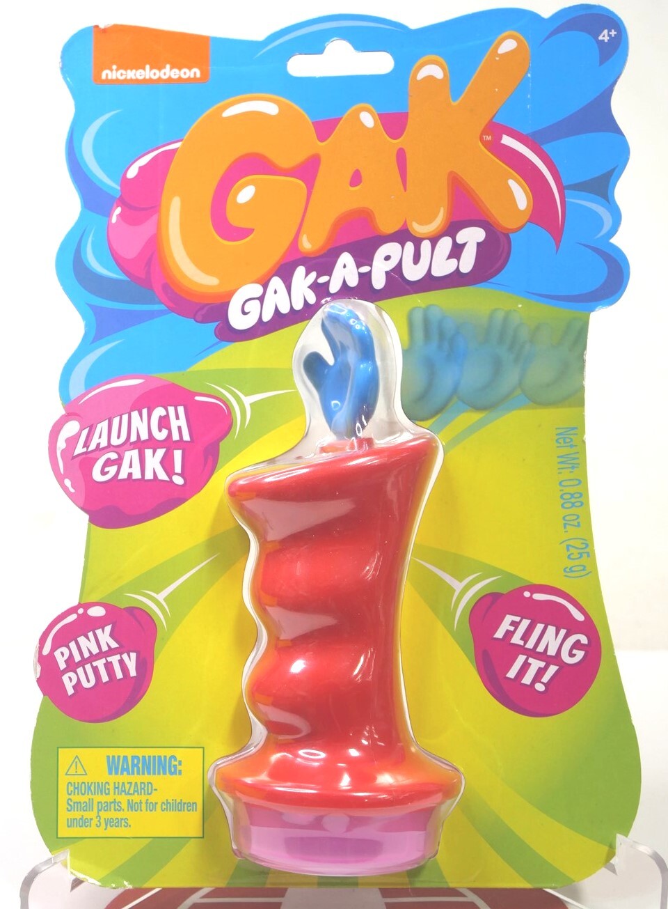 Nickelodeon GAK Gak-A-Pult w/ Pink Putty | eBay