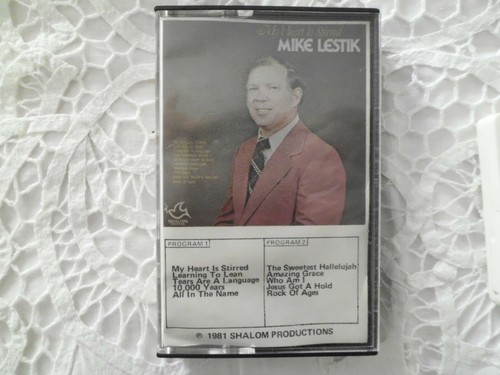 Mike Lestik My Heart Is Stirred Gospel Music Cassette | eBay