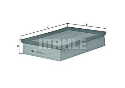 MAHLE Air Filter For LAND ROVER Discovery I Range Rover ESR1445 | eBay