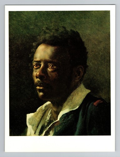 Vintage Repro 1810s Gericault Portrait Postcard Getty Museum | eBay