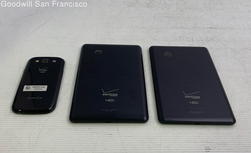 Lot 2 Verizon Ellipsis 7 QMV7A 8GB QMV7B 8GB With Samsung SCH-I535 ...