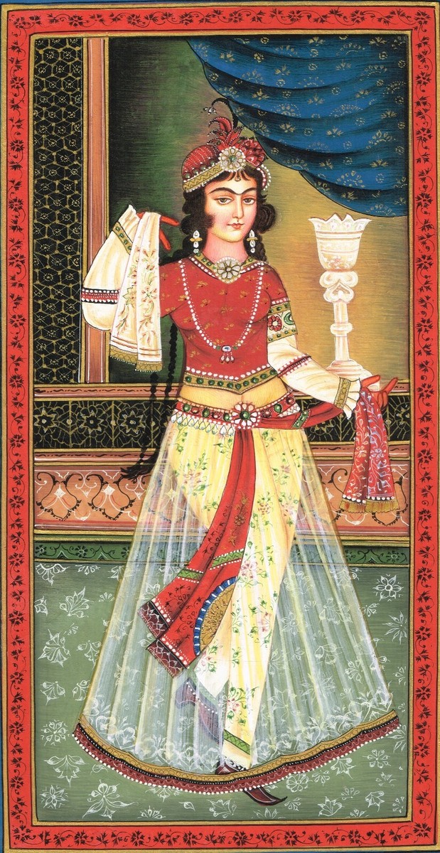 Pintura Persa Mujer