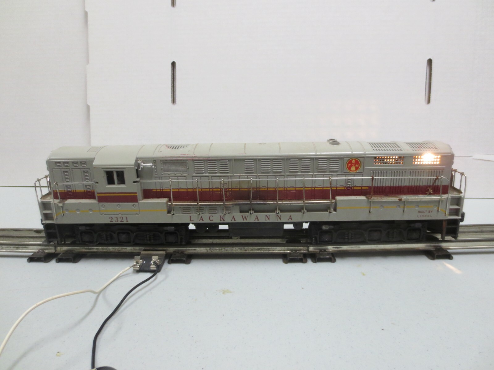 Postwar Lionel 2321 Lackawanna FM Train Master Diesel w/ Original Boxes ...