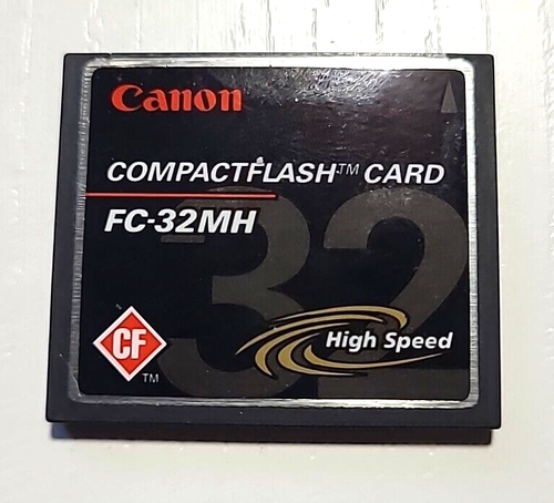 Canon FC-32MH High Speed CF Compact Flash Camera Memory Card 32MB | eBay