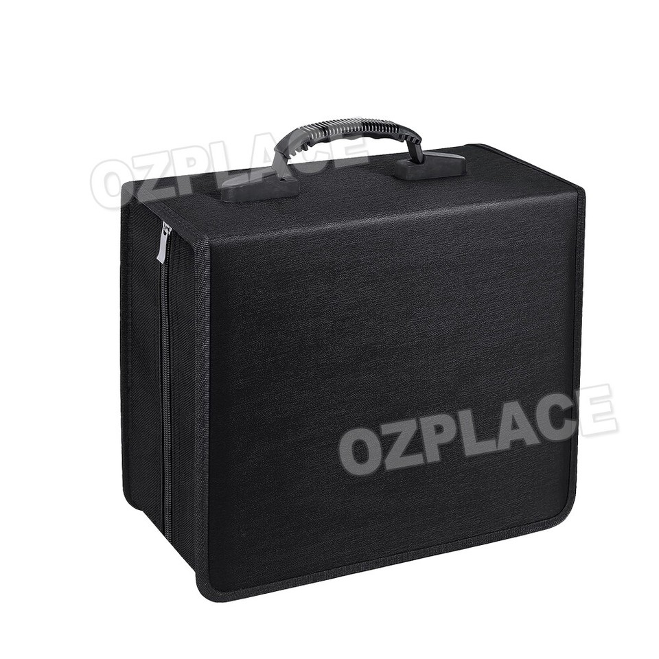 520 Disc CD DVD Case Wallet Storage Holder Booklet Album Folder Bag ...