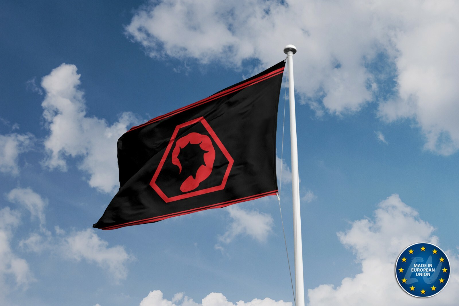 Command & Conquer, Brotherhood of NOD Flag Design, 3x5 Ft / 90x150 cm ...