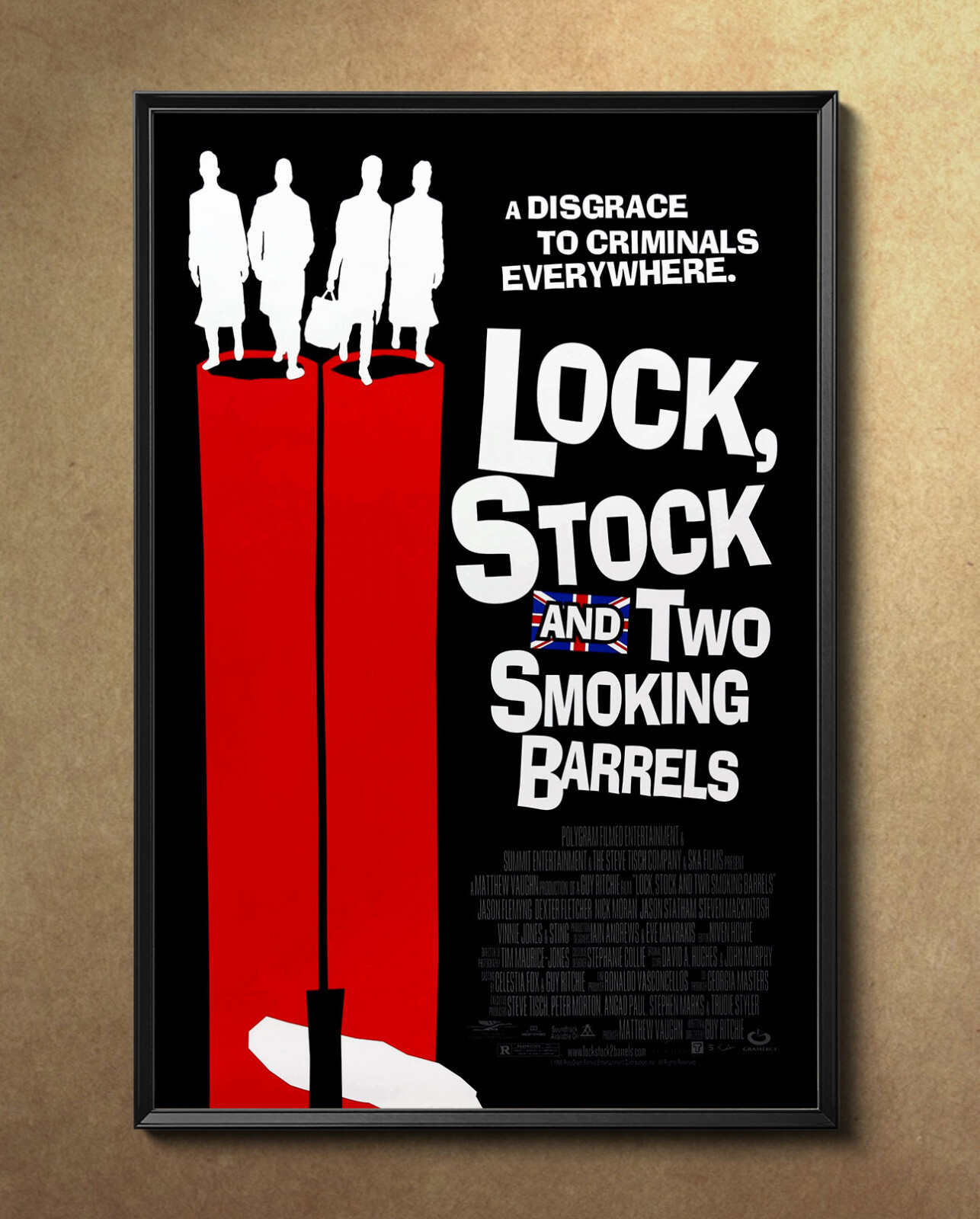 Lock Stock And Two Smoking Barrels Movie Poster