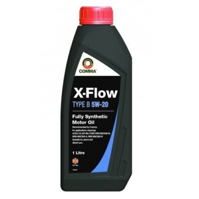 X-Flow Type B 5w20 Fully Synthetic Car Engine Oil - 1 Litre - COMMA ...