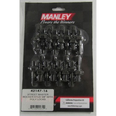 Manley Rocker Arm Stud 42147-16; Street Master 3/8 in., 2.420 in. for ...