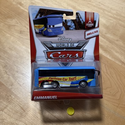 DISNEY PIXAR CARS "EMMANUEL" NEW IN PACKAGE, DELUXE MODEL, SHIP WORLD ...