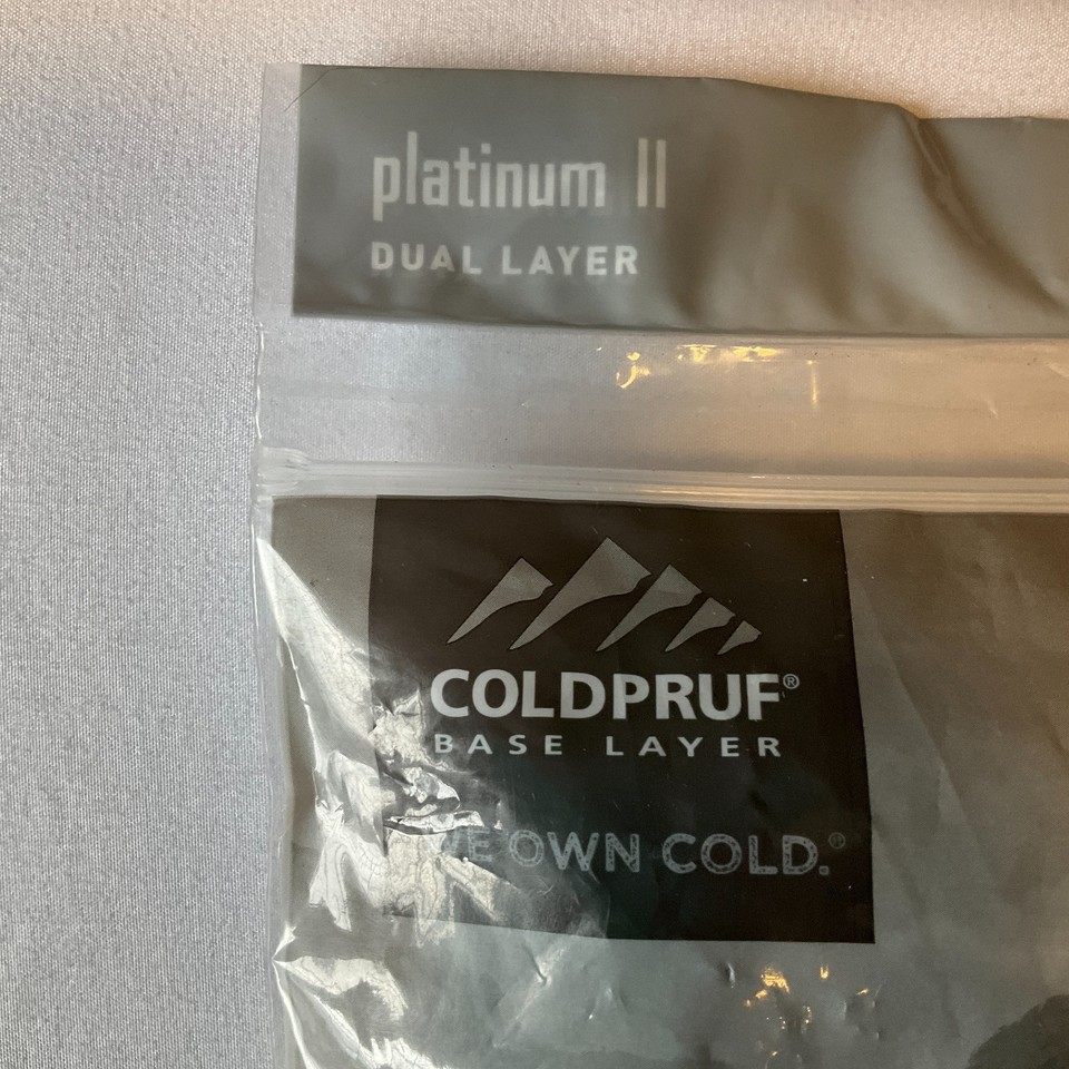Coldpruf Base Layer Platinum ii Pants Mens Size M 32-34 Gray Stretch ...
