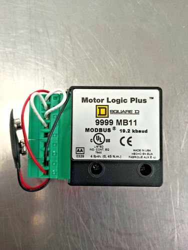 SQUARE D 9999 MB11 MOTOR LOGIC PLUS COMMUNICATION MODULE | eBay