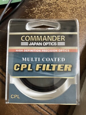Commander Circular 52mm cpl filter multi coated had Precision Optics ...