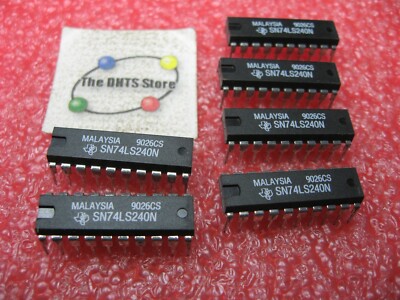 SN74LS240N Texas Instruments Octal Driver IC Plastic TTL 74LS240 74240 ...