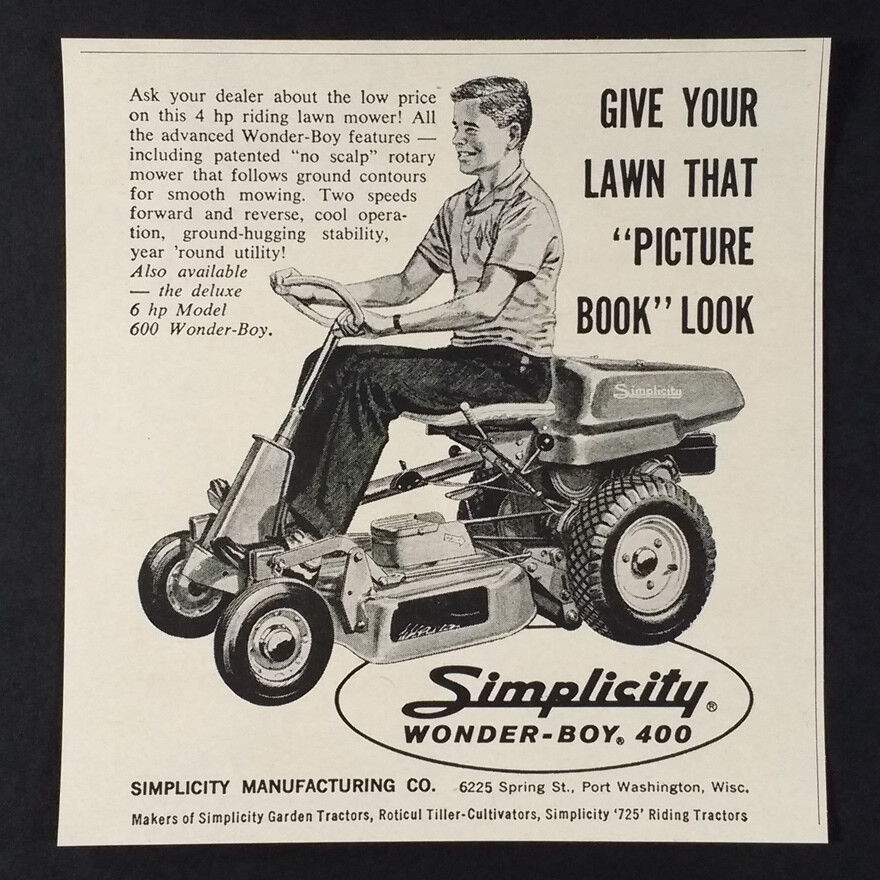 Cool Lawn Tractors Check Out This New To Me Sears Craftsman Mower.