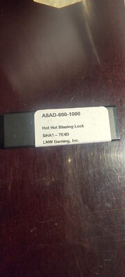 scientific games A8AD Hot Hot Blazing Lock Game Loader OEM | eBay