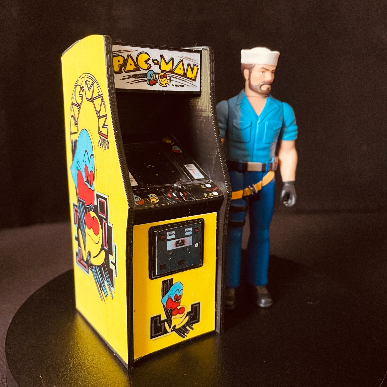 1:18 Scale Arcade Machines for 3.75 GI Joe Star Wars Diorama Pac Man ...